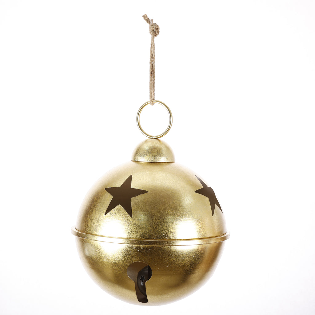 16" GOLD METAL BELL – Guess and Company