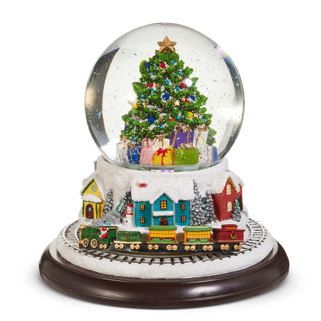 9.5" Animated and Musical Tree Water Globe – Guess and Company