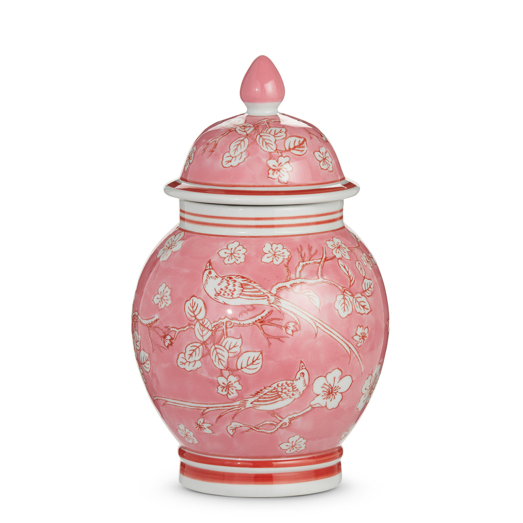 11.75" PINK GINGER JAR – Guess and Company