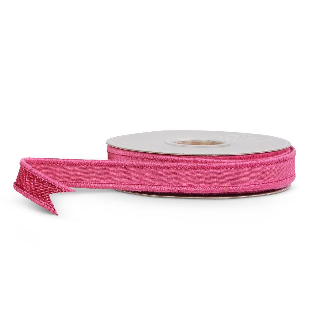 RIBBON 1" X 10YDS PINK WIRED RIBBON – Guess and Company