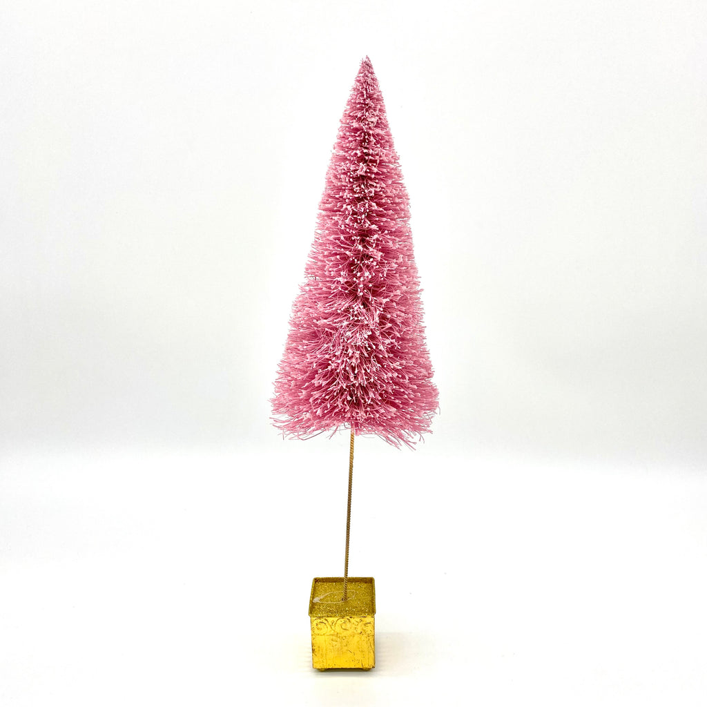 18.75" LIGHT PINK CANDY SISAL TREE PANTONE 230c – Guess and Company