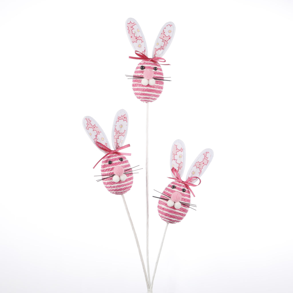 29" Easter Rabbit Stem Pink – Guess and Company