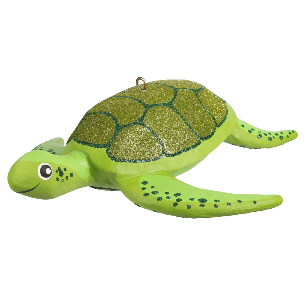 18" Paper Mache Turtle (22 X 21 X 5) – Guess and Company