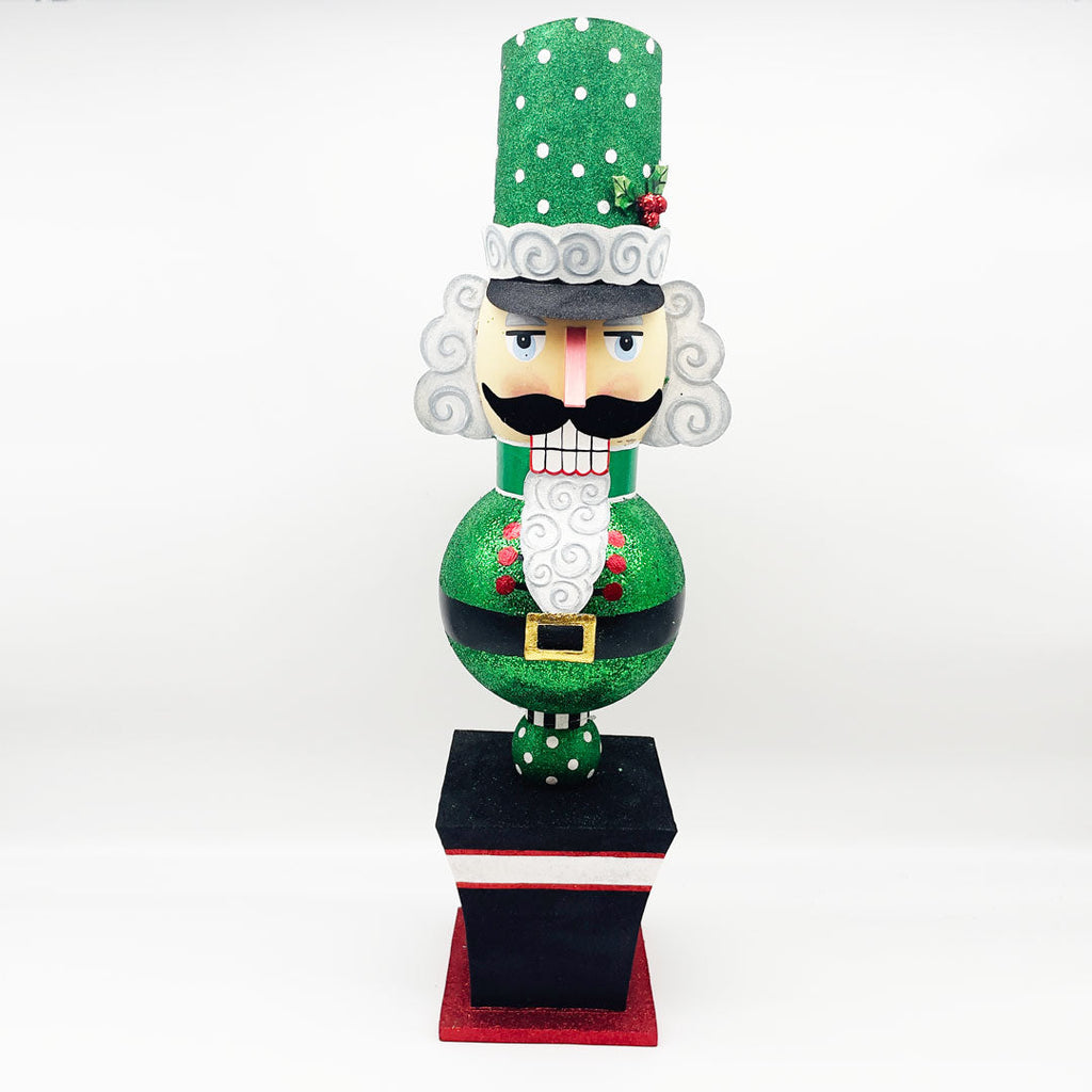 Large 30" Green Nuttycracker Topiary – Guess and Company